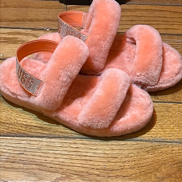 UGG | Shoes | Ugg Oh Yeah Bling Slides Size 8 Limited Edition | Poshmark